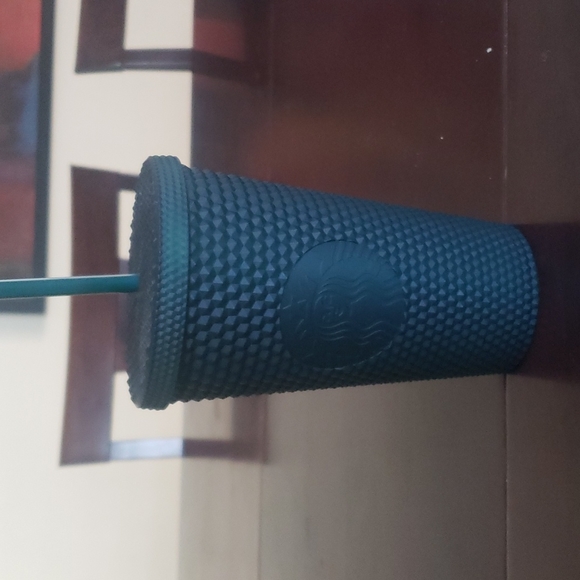 Starbucks | Dining | Starbucks Hunter Green Studded Tumbler | Poshmark